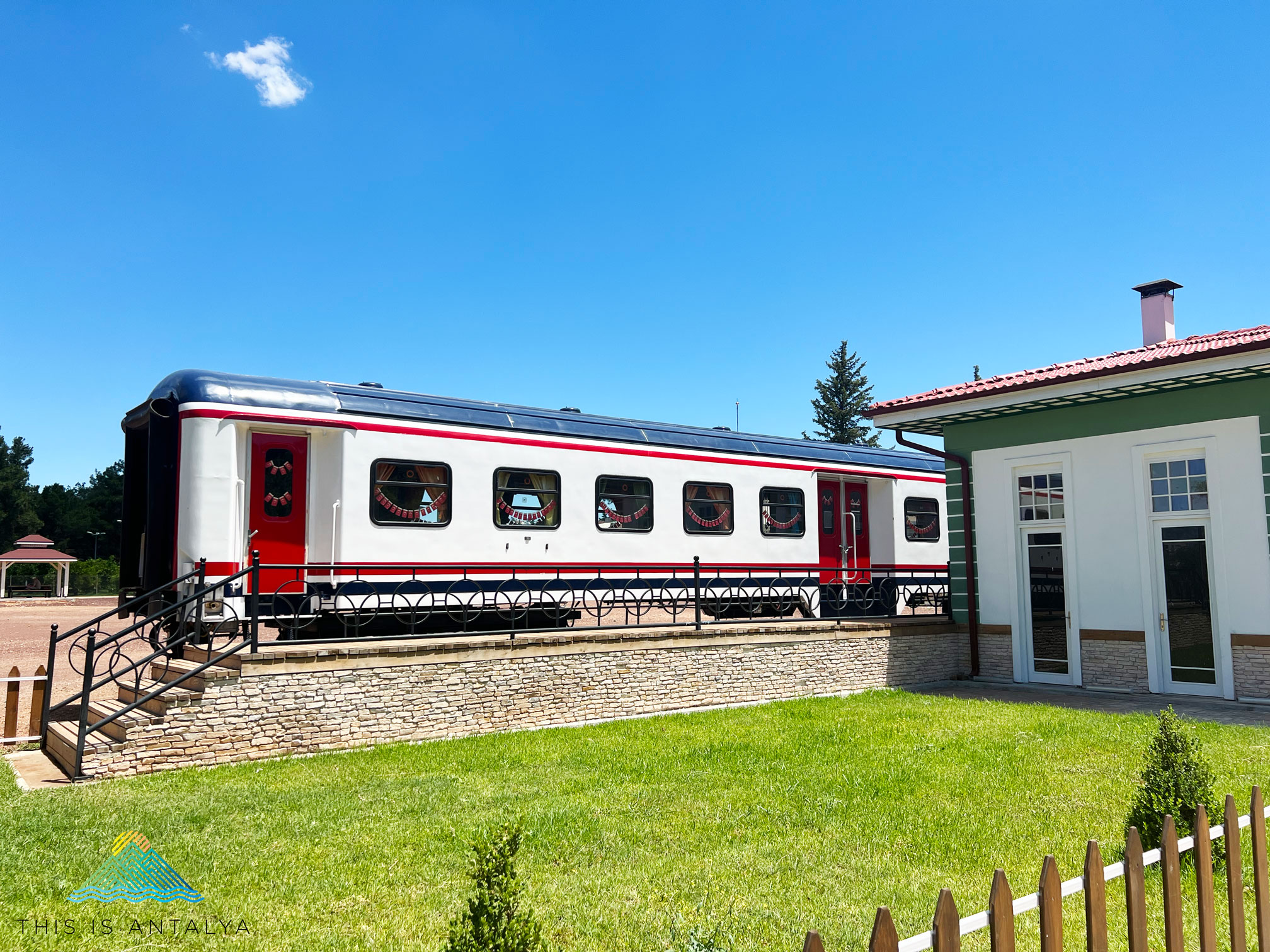 Dokuma Park- Children's Train Library - This is Antalya
